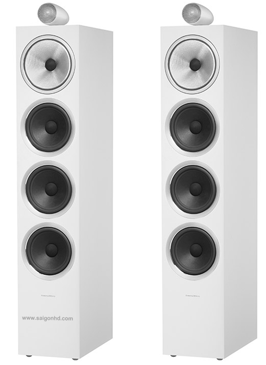 Loa B&W 702 S2 SATIN WHITE | SAIGON HD