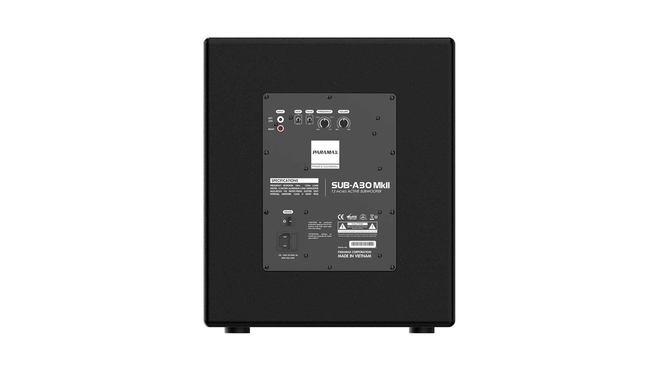 Loa Subwoofer Karaoke chuyên nghiệp Paramax Sub A30 MKII chính hãng mới ...