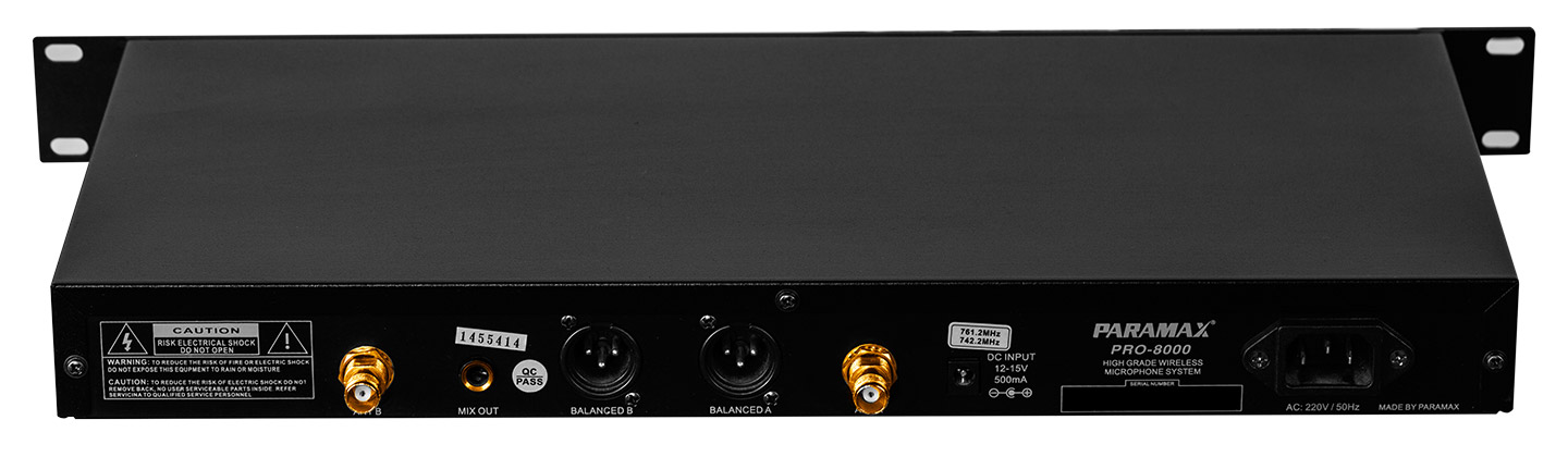 Micro không dây PARAMAX PRO-8000 | SAIGON HD