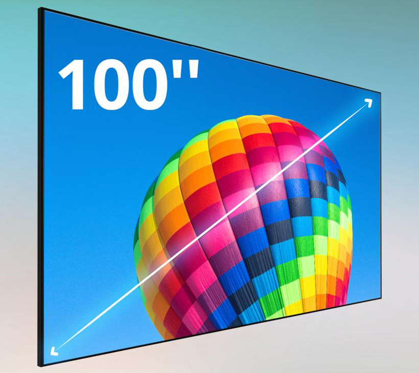 Màn chiếu phim viền mỏng VIEWSONIC 100 INCH | SAIGON HD